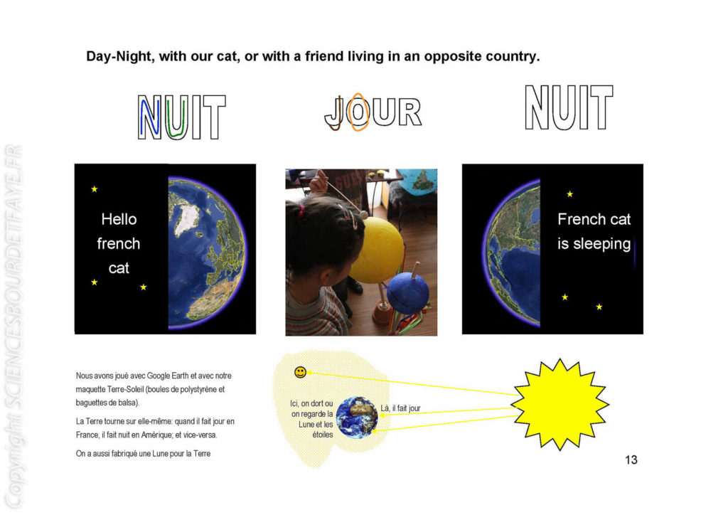 Astronomy for kids – Les SCIENCES avec Suzanne BOURDET et Michel FAYE